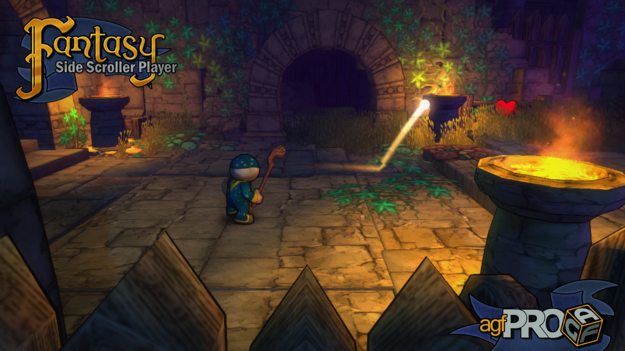Axis Game Factory's AGFPRO Fantasy Side-Scroller Player on Steam
