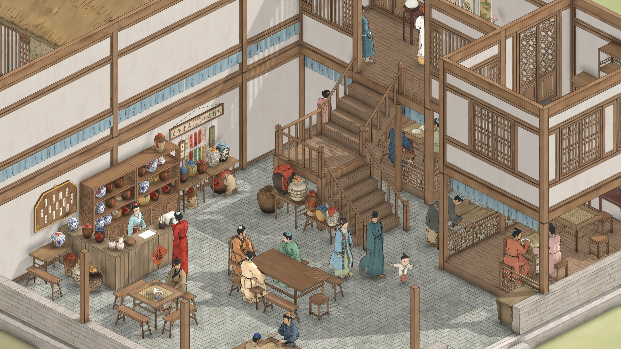 The Bustling World Screenshots · SteamDB