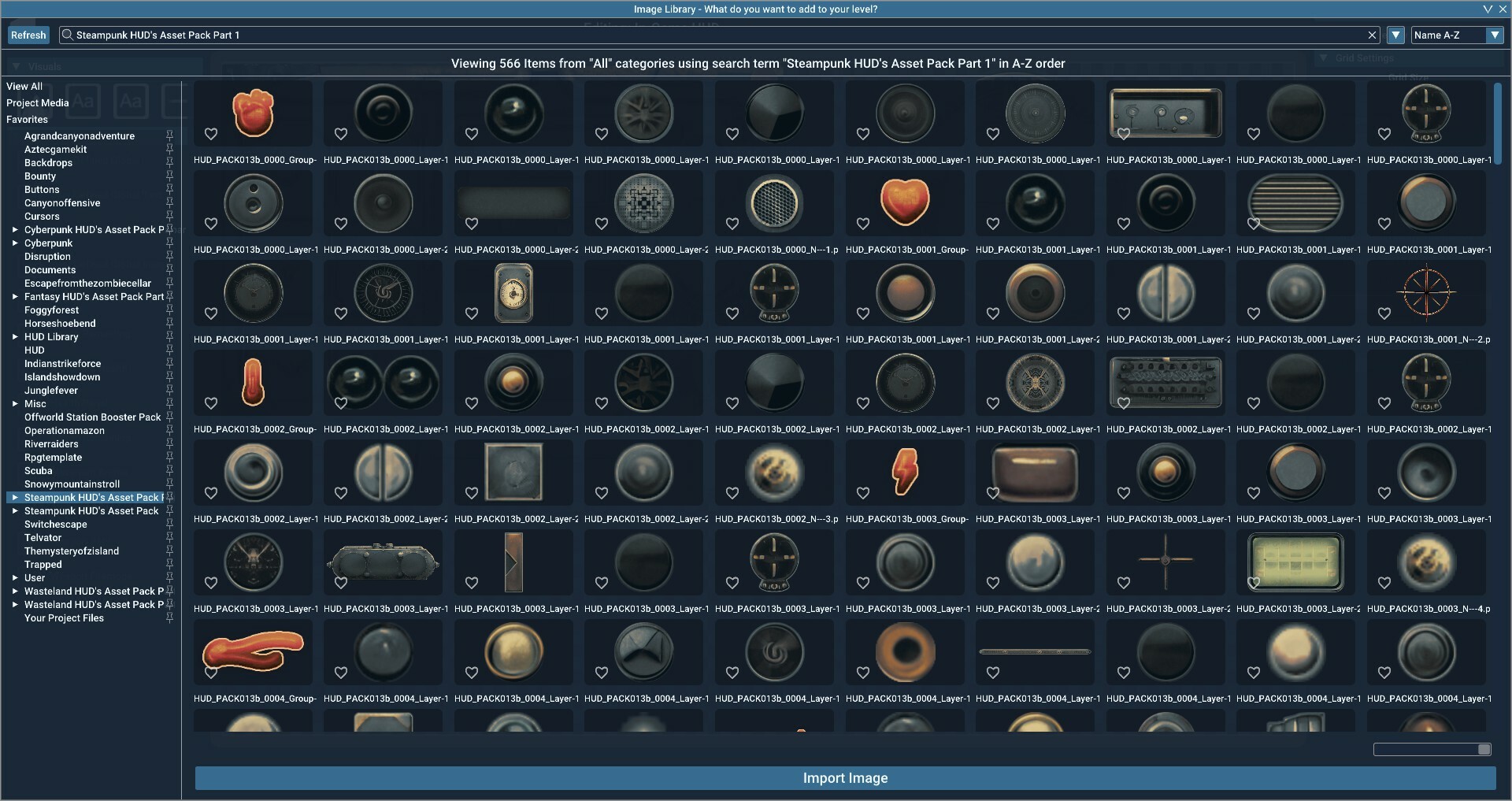 GameGuru MAX Steampunk Asset Pack - HUD's on Steam