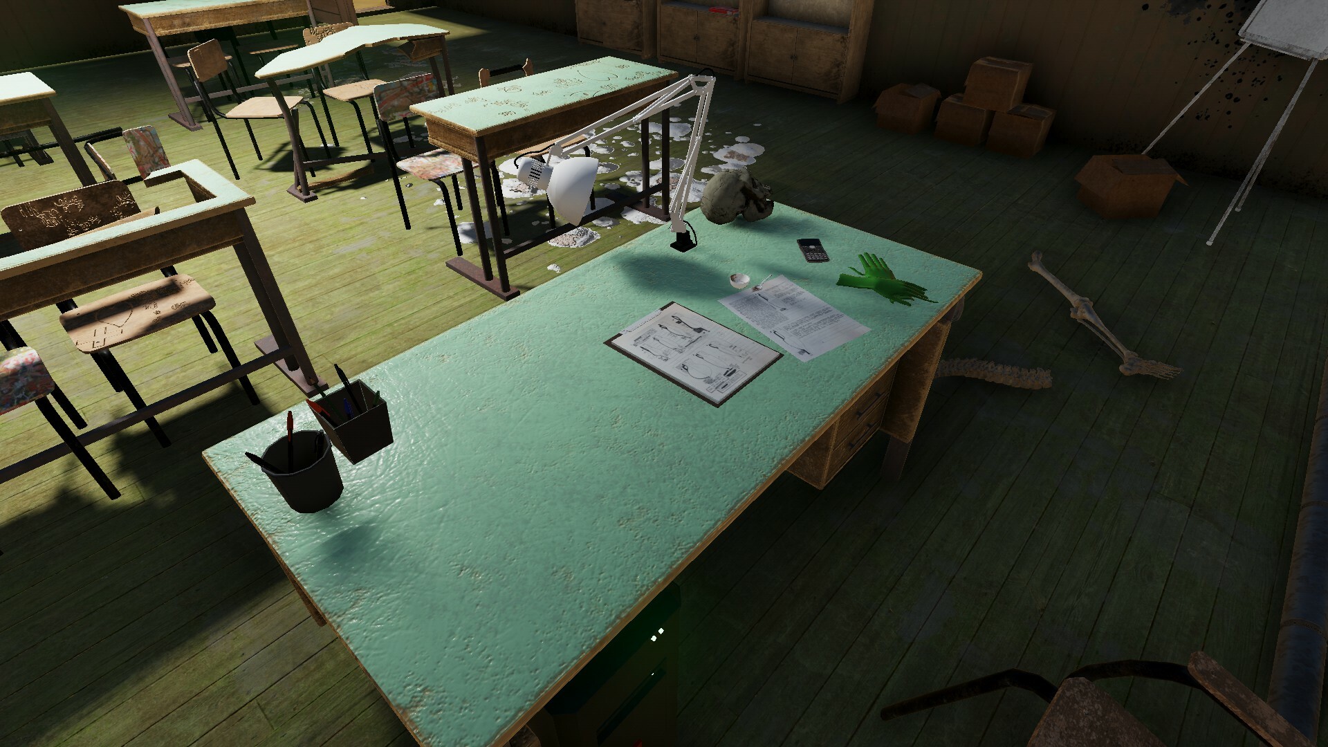 GameGuru MAX Wasteland Asset Pack - Abandoned School on Steam