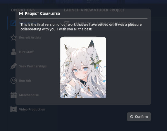 VTuber Manager on Steam