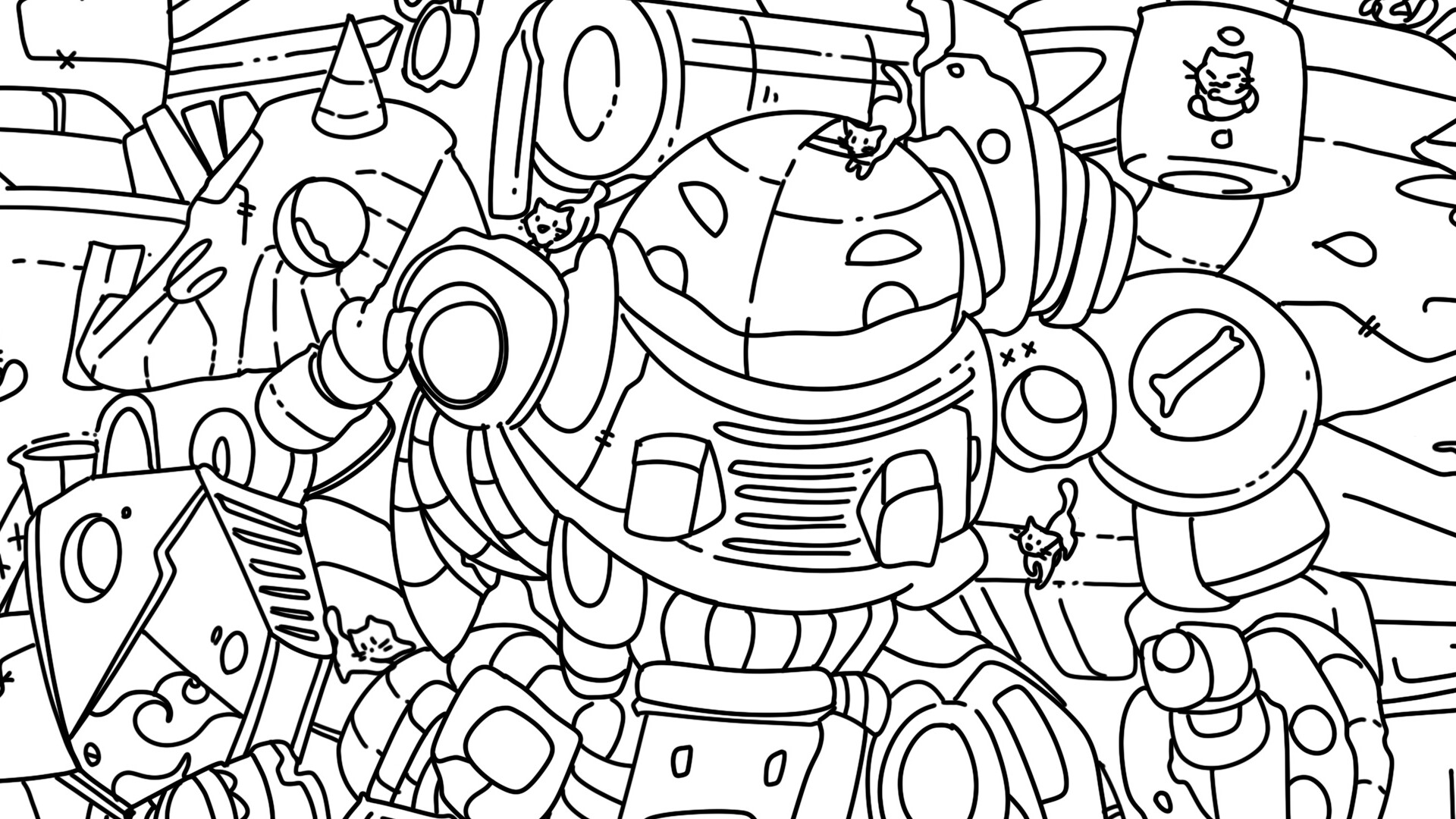100 Robo Cats on Steam