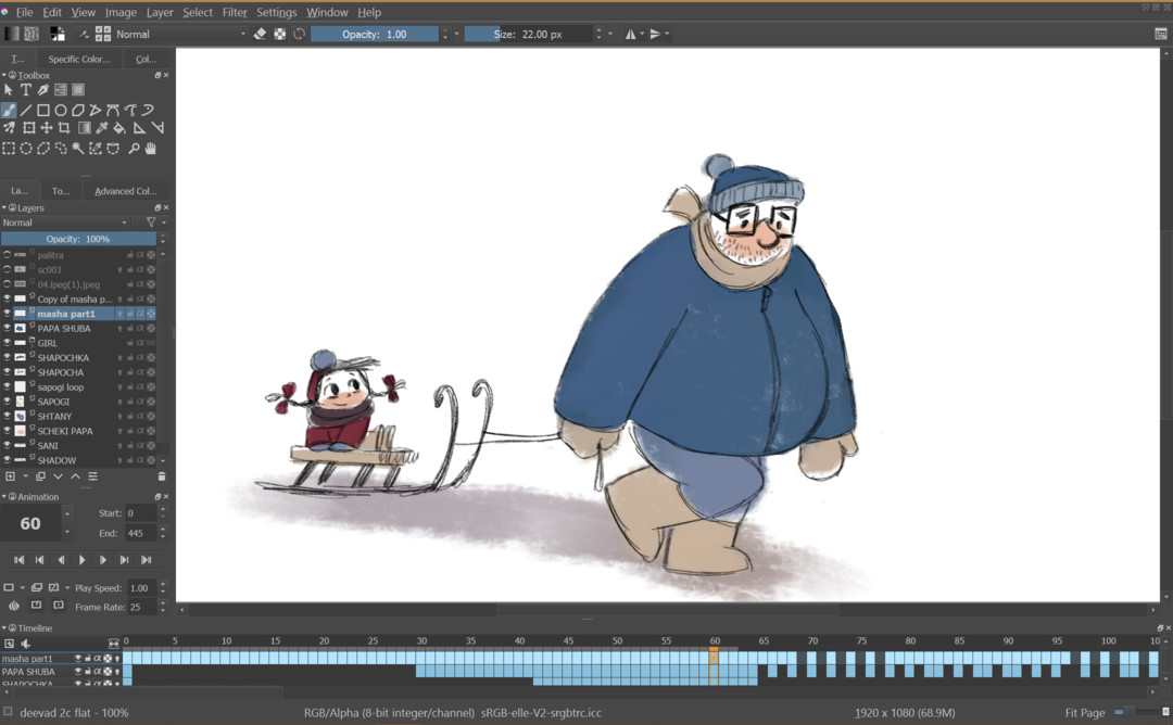 Krita en Steam