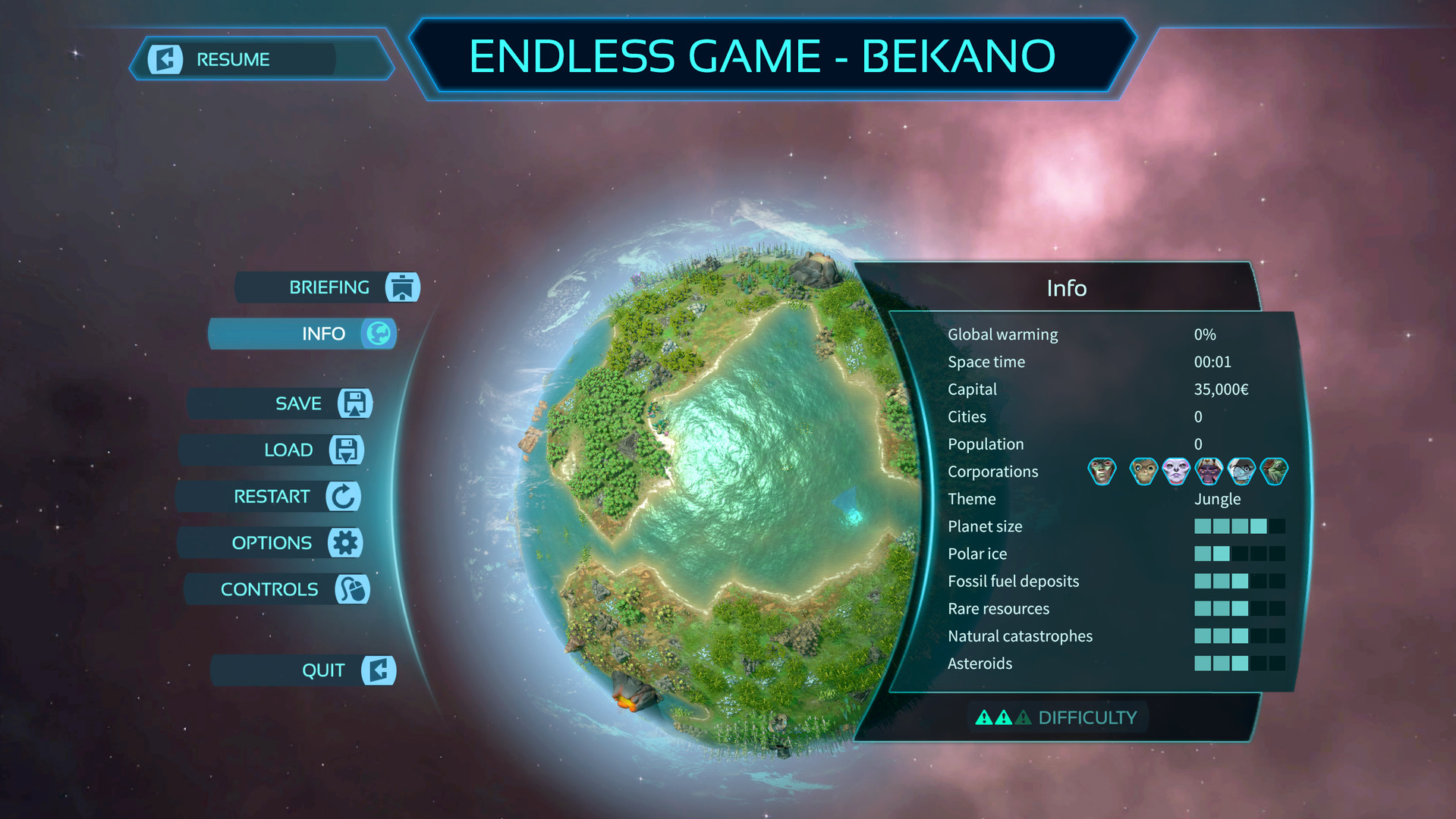Save 55% on Imagine Earth on Steam