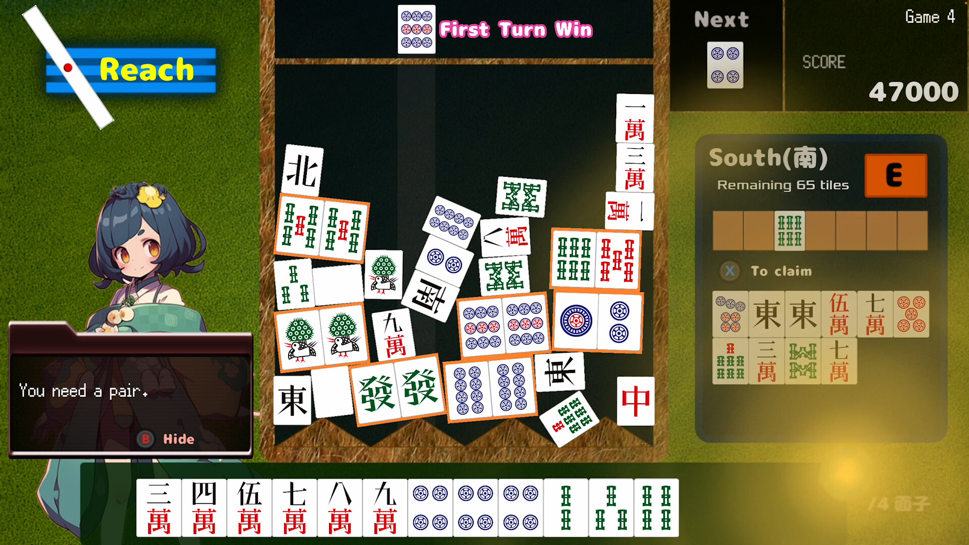 Drop Mahjong tiles on Steam