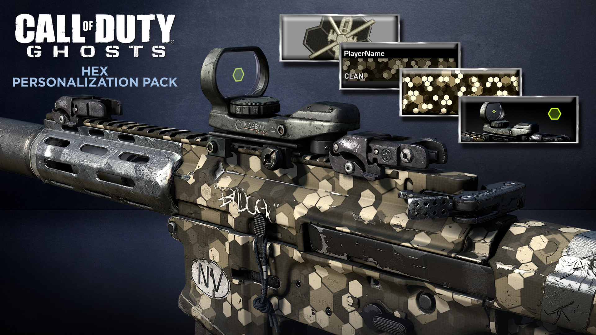 Call of Duty: Ghosts - Hex Personalization Pack · Call of Duty®: Ghosts ...