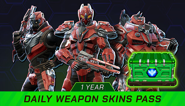 TRIBES 3 - Daily Weapon Skins Pass (1 Year) on Steam