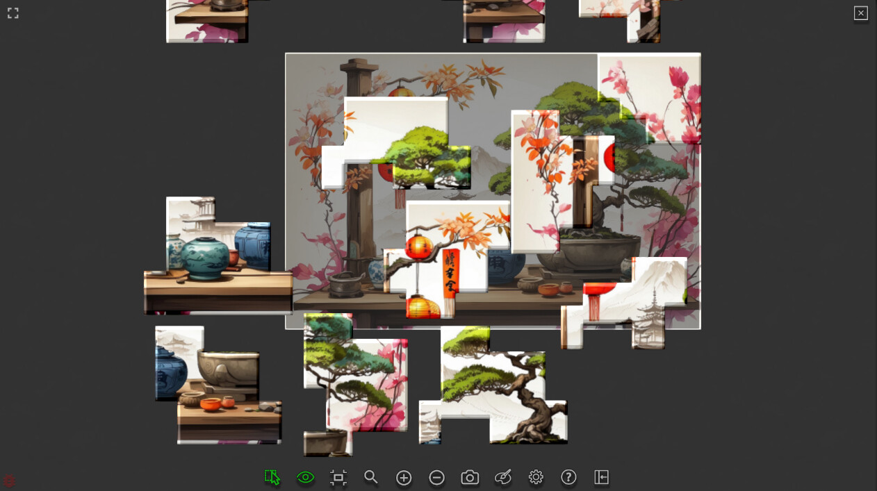 Master of Pieces © Jigsaw Puzzle DLC - Bonsai Screenshots · SteamDB