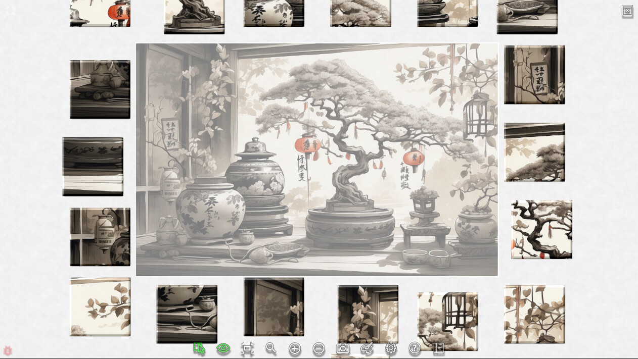Master of Pieces © Jigsaw Puzzle DLC - Bonsai Screenshots · SteamDB
