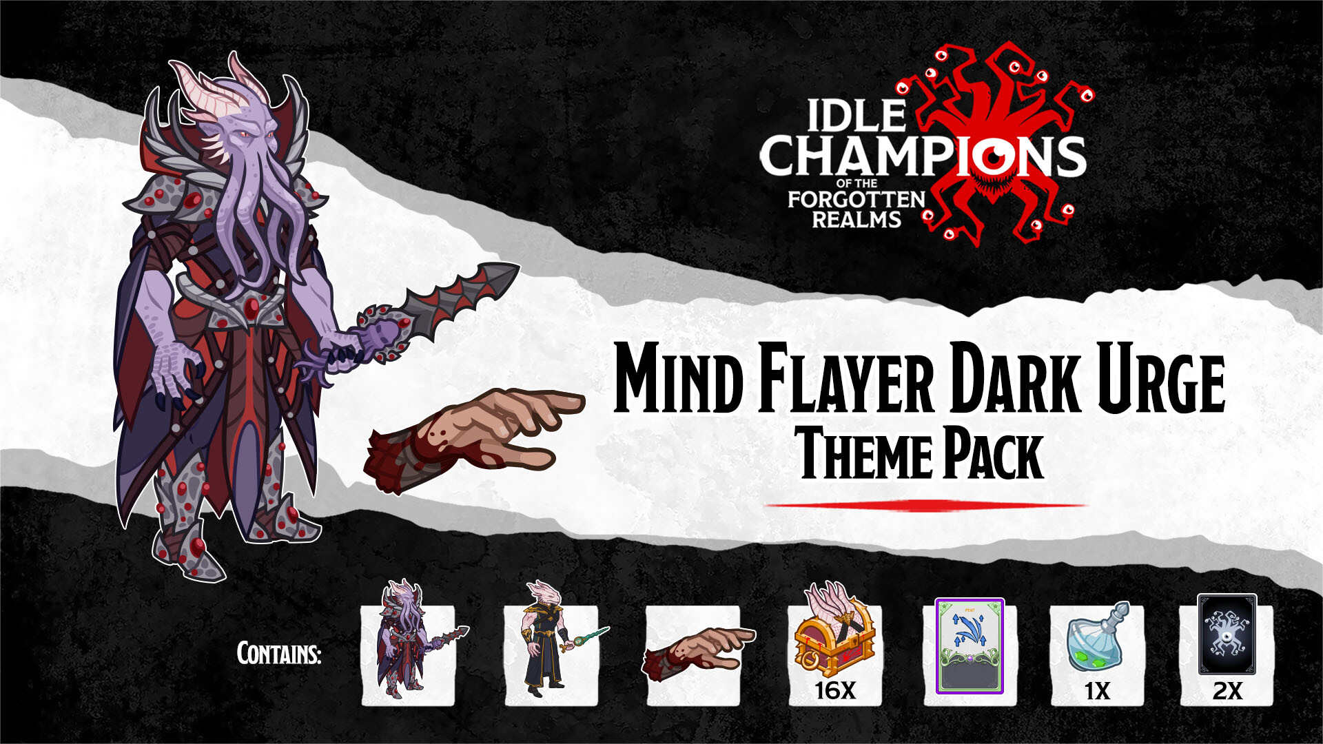 Idle Champions - Mind Flayer Dark Urge Theme Pack on Steam