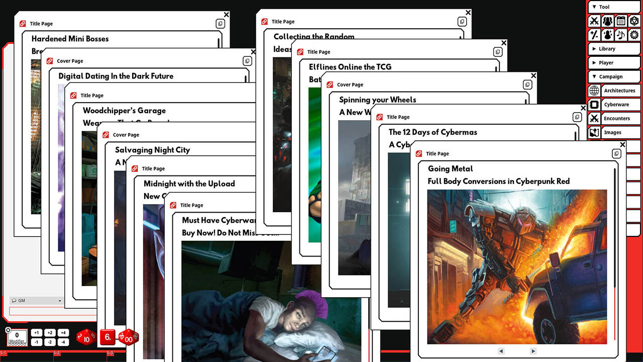 Fantasy Grounds - Cyberpunk RED - Interface RED Volume 3 on Steam
