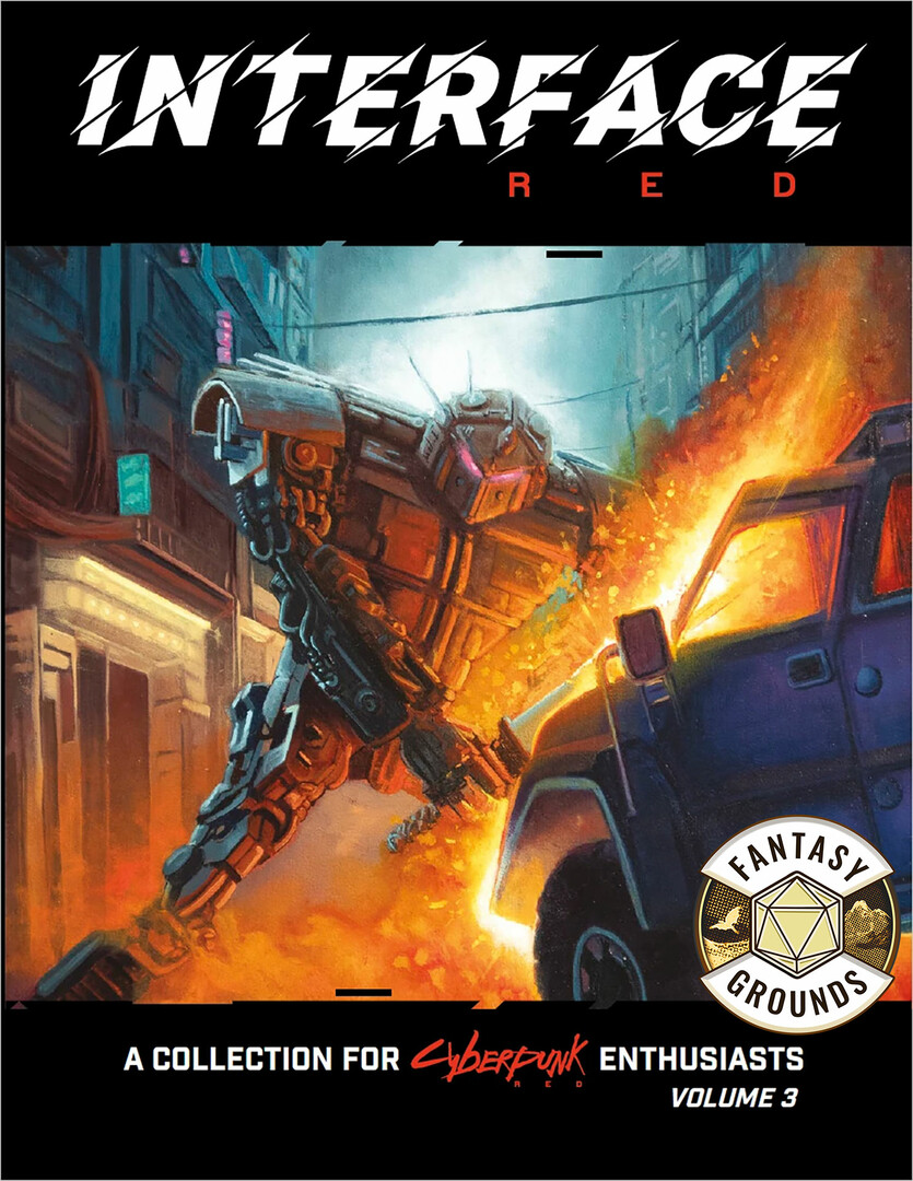 Fantasy Grounds - Cyberpunk RED - Interface RED Volume 3 on Steam