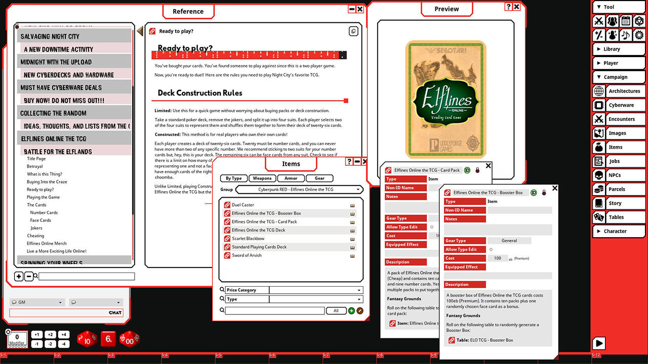 Fantasy Grounds - Cyberpunk RED - Interface RED Volume 3 on Steam