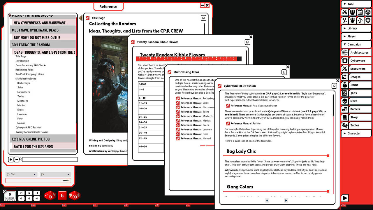 Fantasy Grounds - Cyberpunk RED - Interface RED Volume 3 on Steam