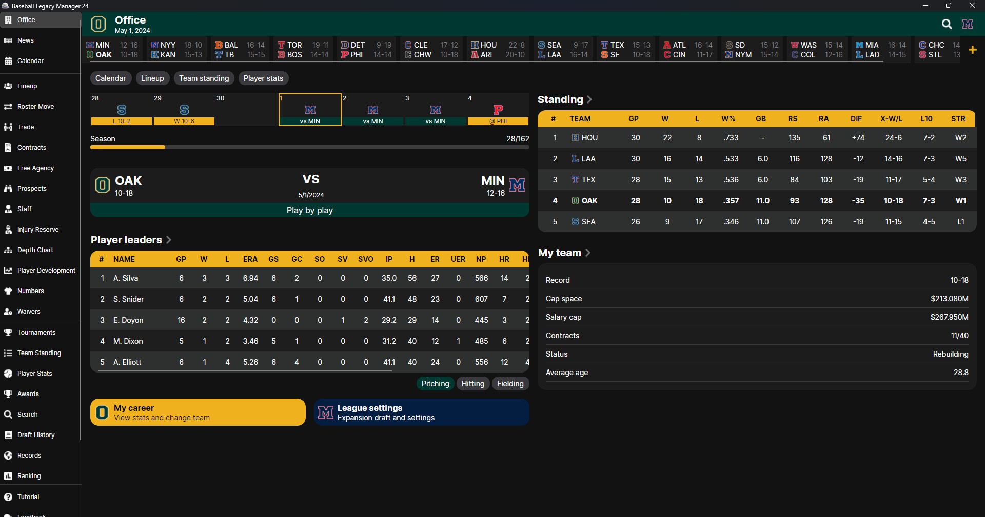 Baseball Legacy Manager 24 on Steam