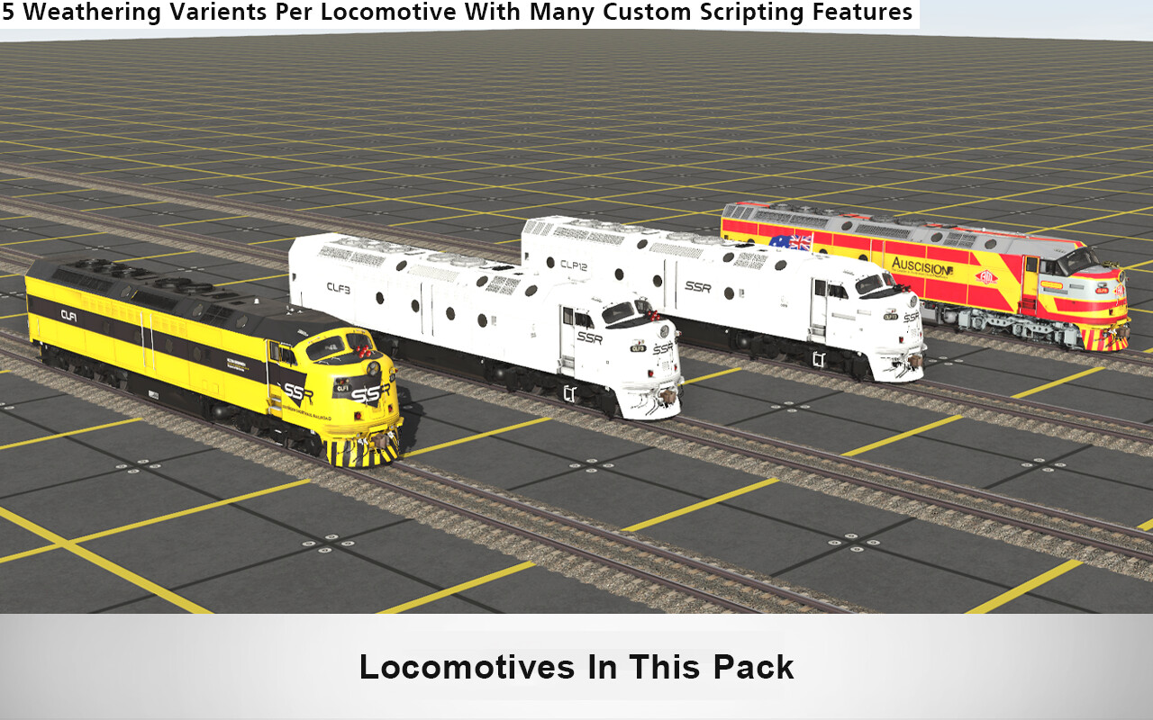 Trainz 2022 DLC - SA CL Class - SSR Pack 01 on Steam