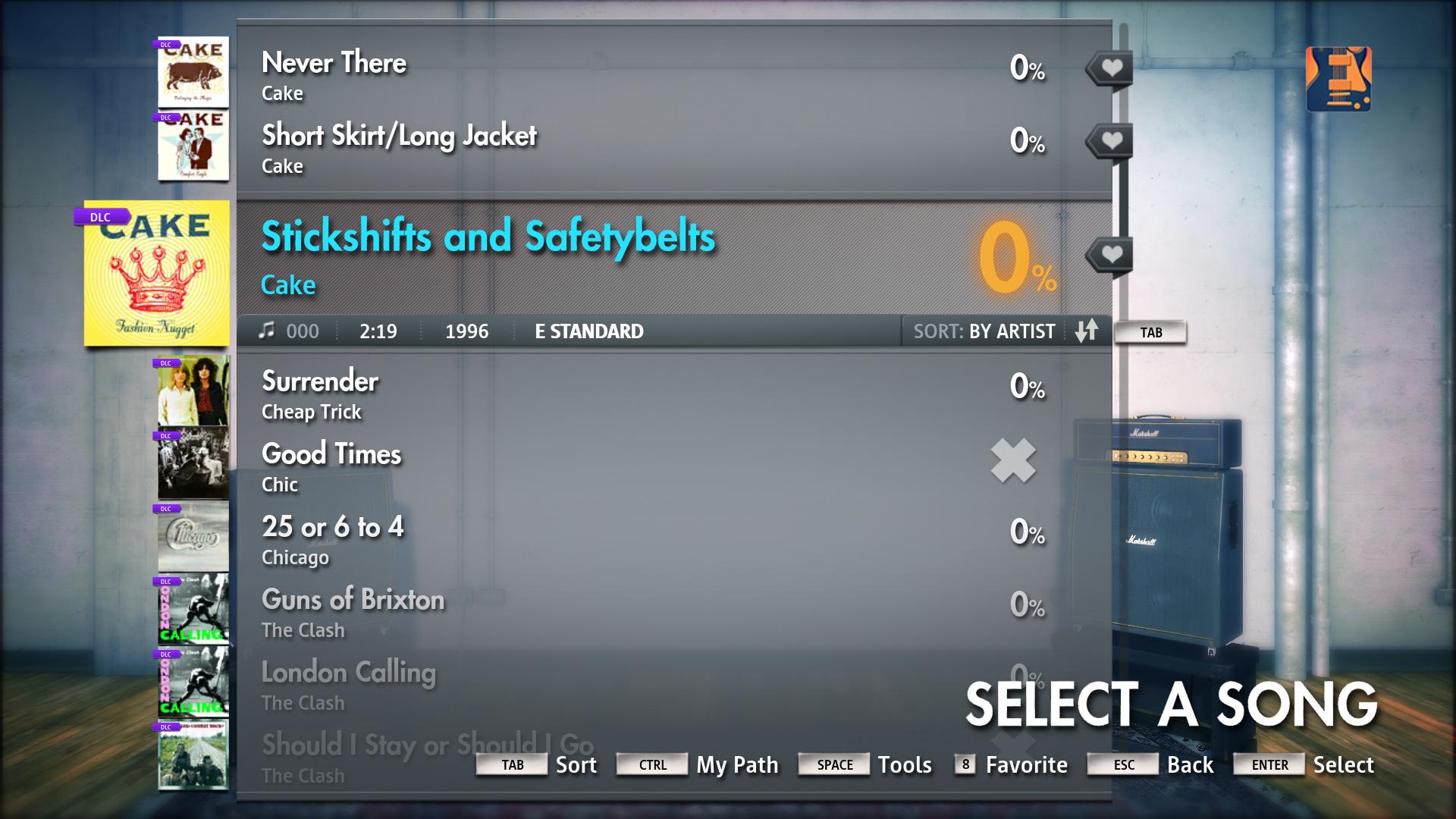 Rocksmith® 2014 – Cake - “Stickshifts And Safetybelts” on Steam