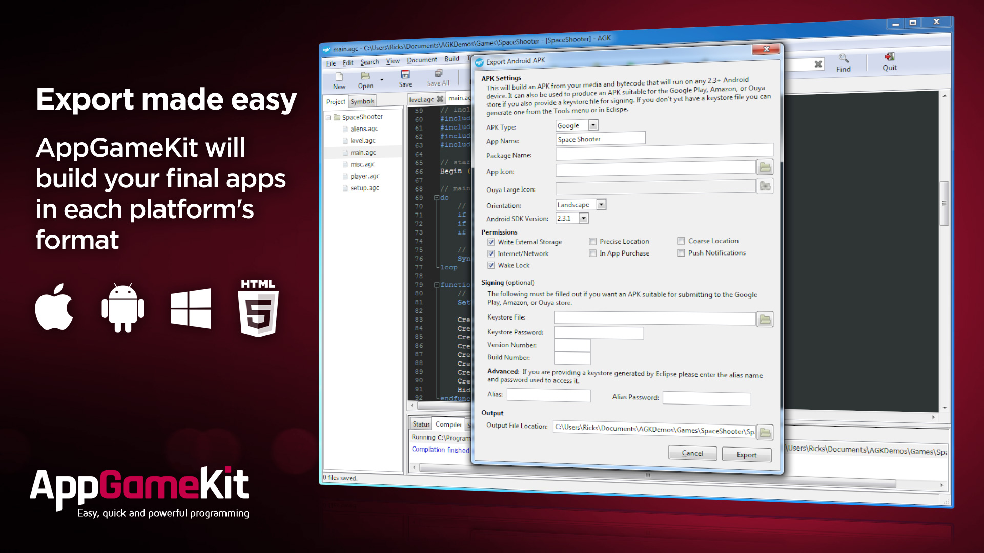 Save 60% on AppGameKit Classic: Easy Game Development on Steam