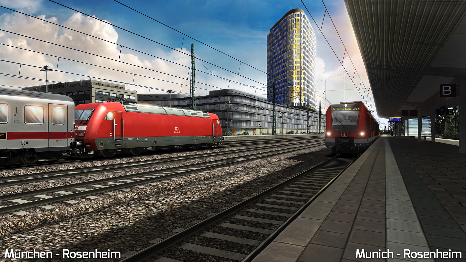Train Simulator: Munich - Rosenheim Route Add-On on Steam
