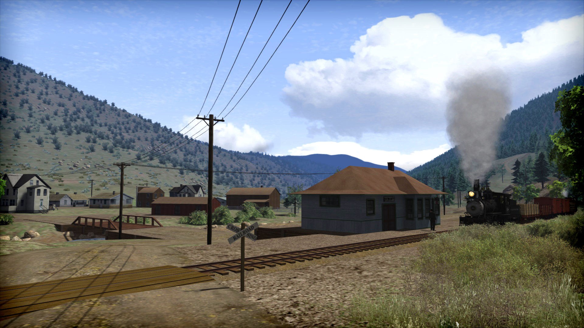 Train Simulator: Clear Creek Narrow Gauge Route Add-On on Steam