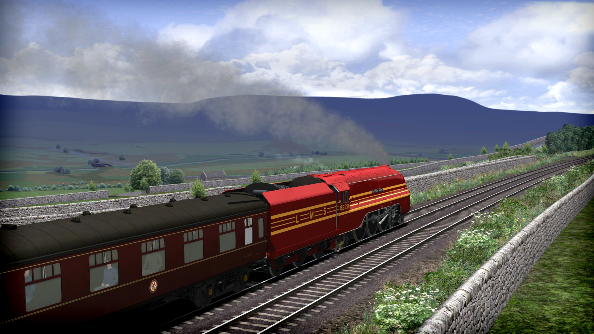 Train Simulator: LMS Coronation Class "Duchess of Hamilton" Loco Add-On ...