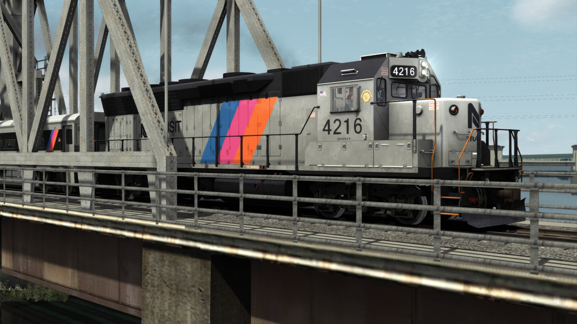 Train Simulator: NJ TRANSIT® GP40PH-2B Loco Add-On on Steam Train Simulator: NJ TRANSIT® GP40PH-2B Loco Add-On on Steam