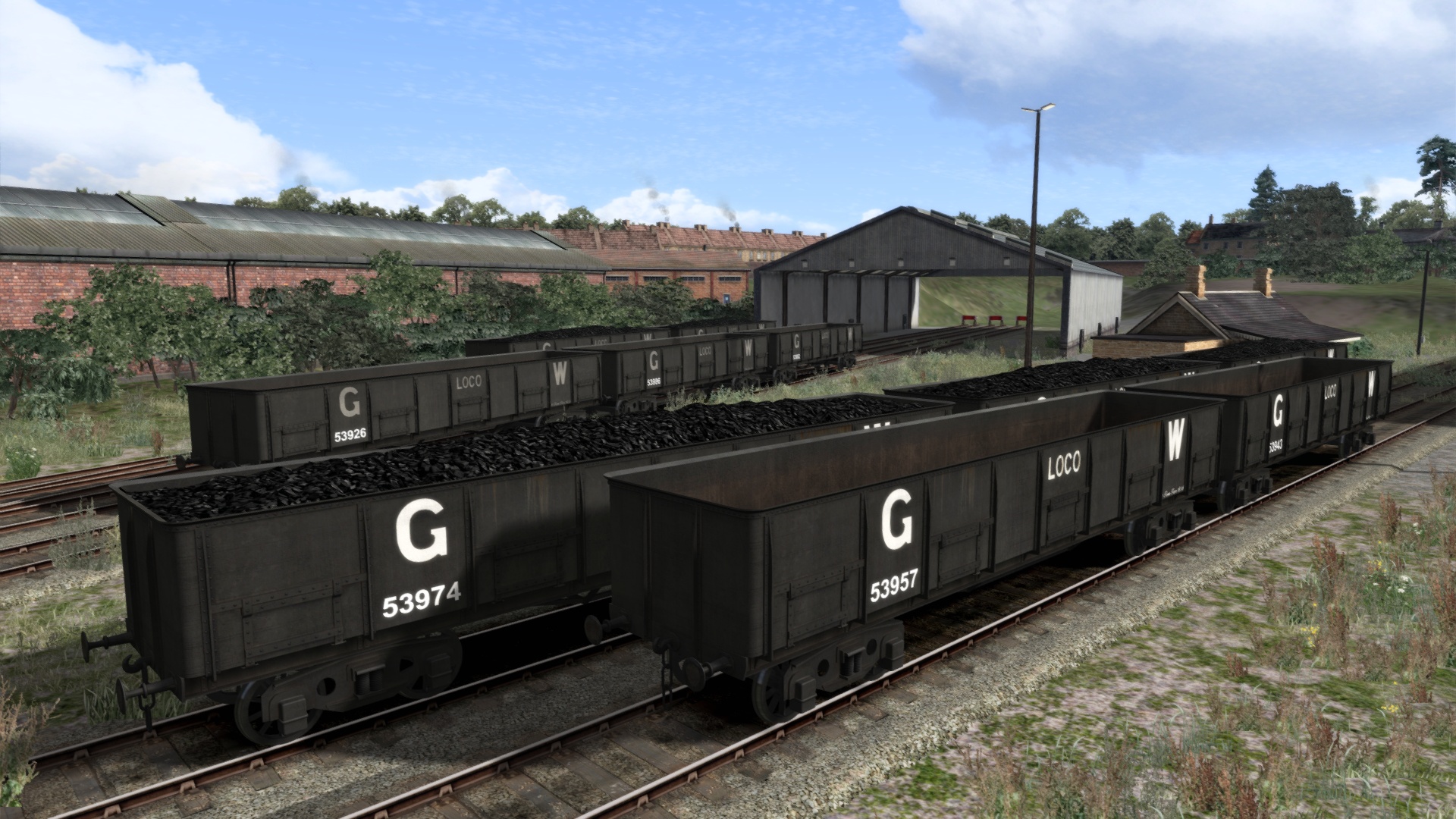 TS Marketplace: GWR 40t Coal Wagon Pack on Steam