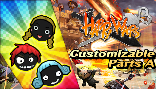 Happy Wars - Customizable Parts A Price history (App 332190) · SteamDB