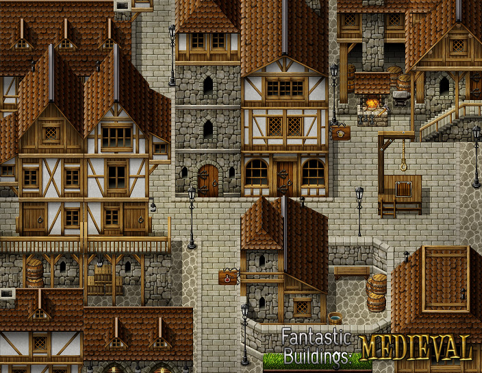 RPG Maker VX Ace - Fantastic Buildings: Medieval on Steam