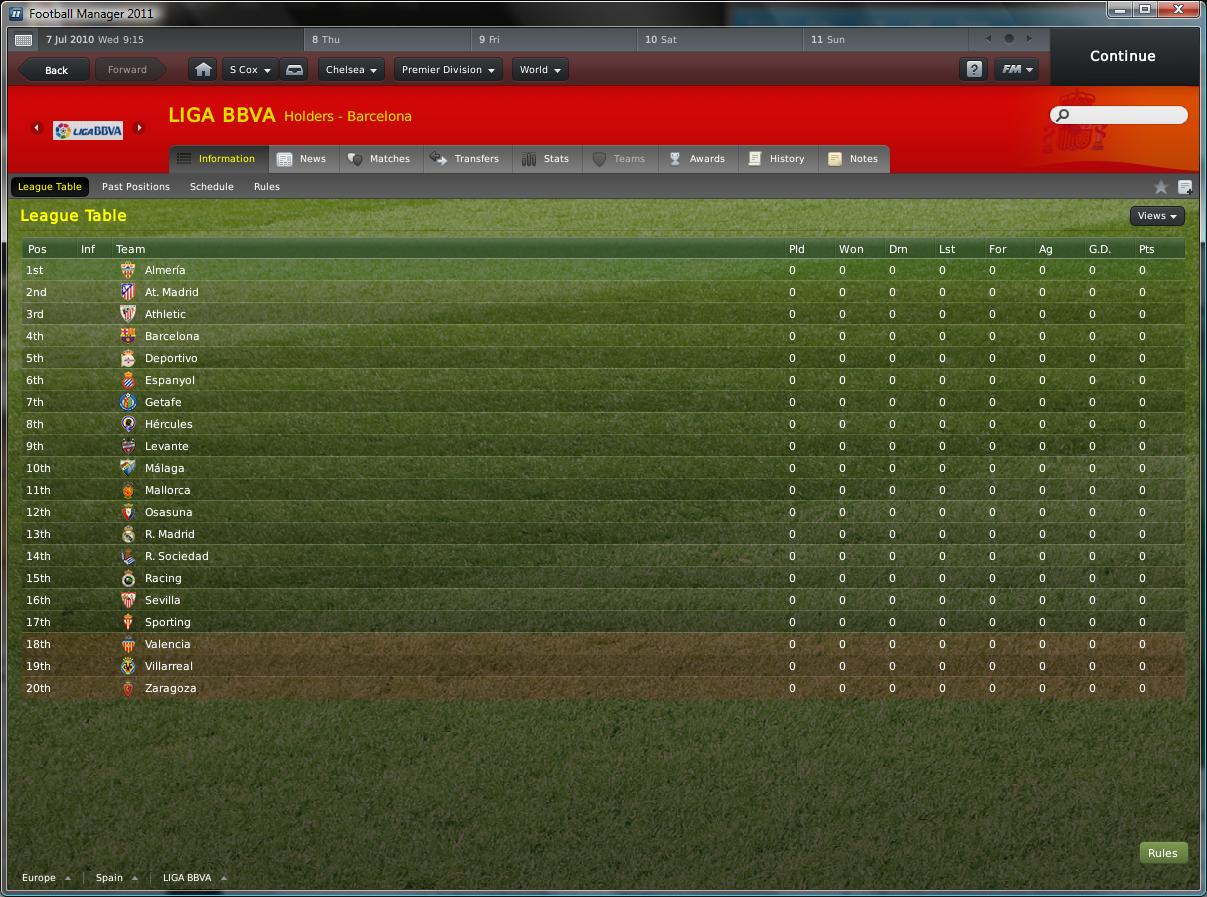Football Manager 2011 Screenshots · SteamDB