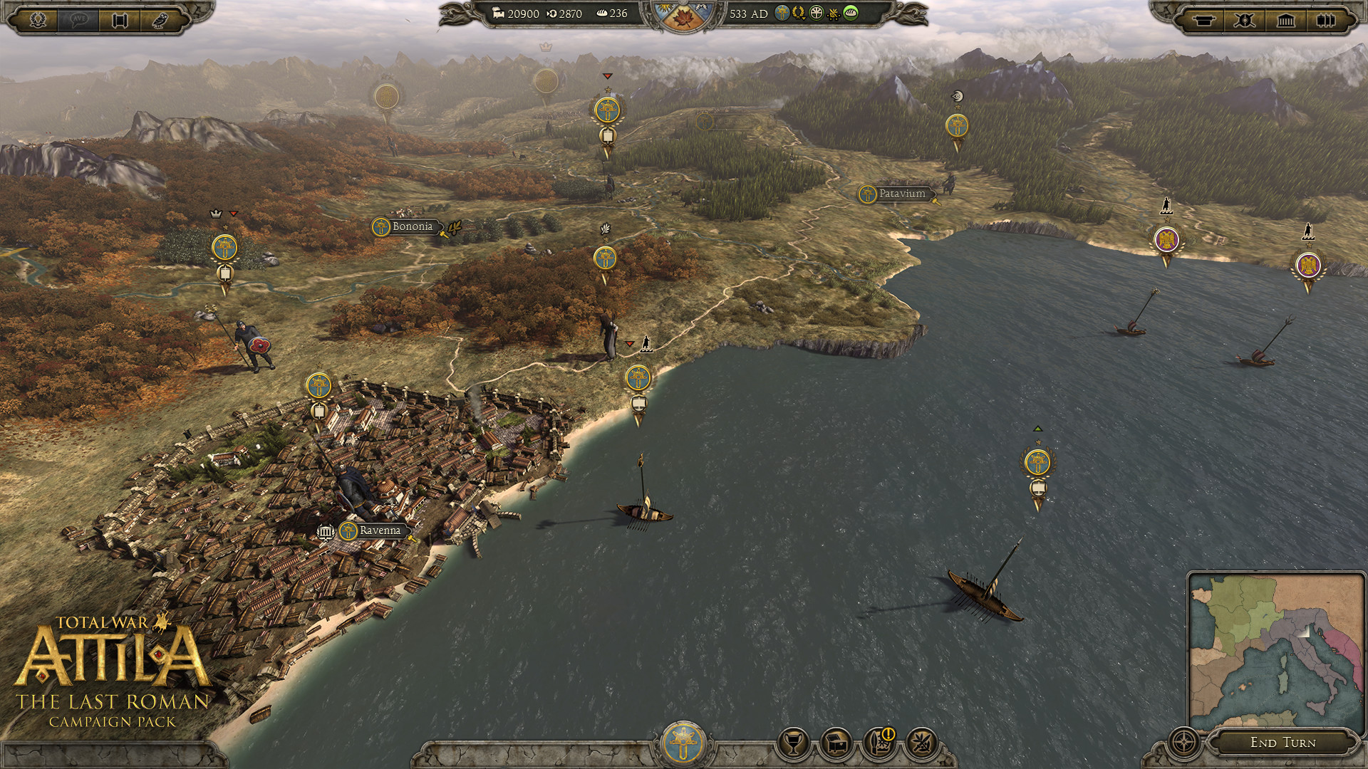 Attila total war map - advboo