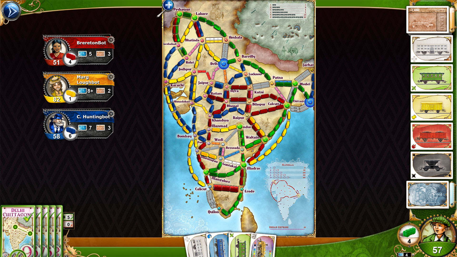 Ticket To Ride: Classic Edition - India on Steam