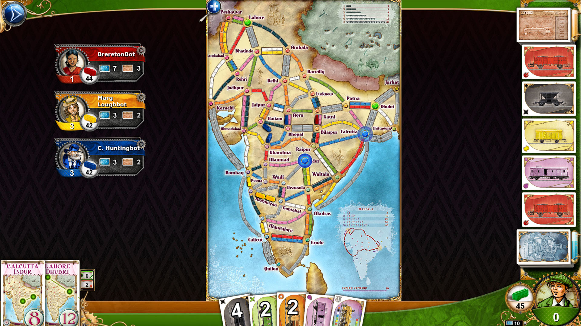 Ticket To Ride: Classic Edition - India on Steam