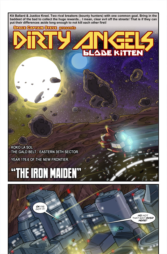 Blade Kitten: Comic Pack - Dirty Angels on Steam