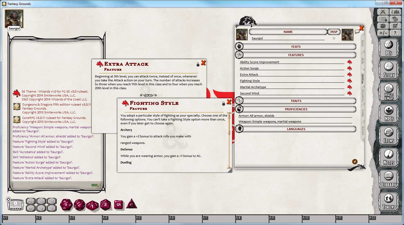 Fantasy Grounds - D&D Fighter Class Pack on Steam