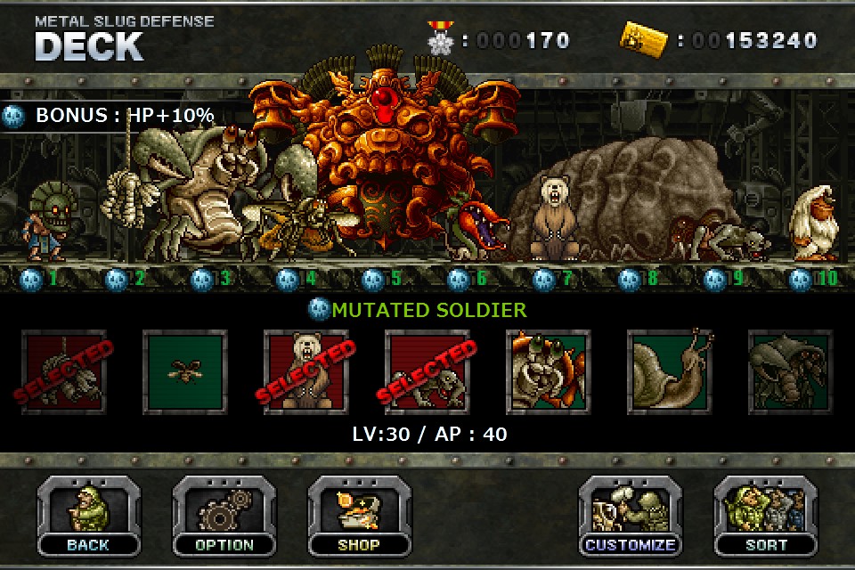 METAL SLUG DEFENSE - “Nonpartisan Army Pack” Vol.1 on Steam