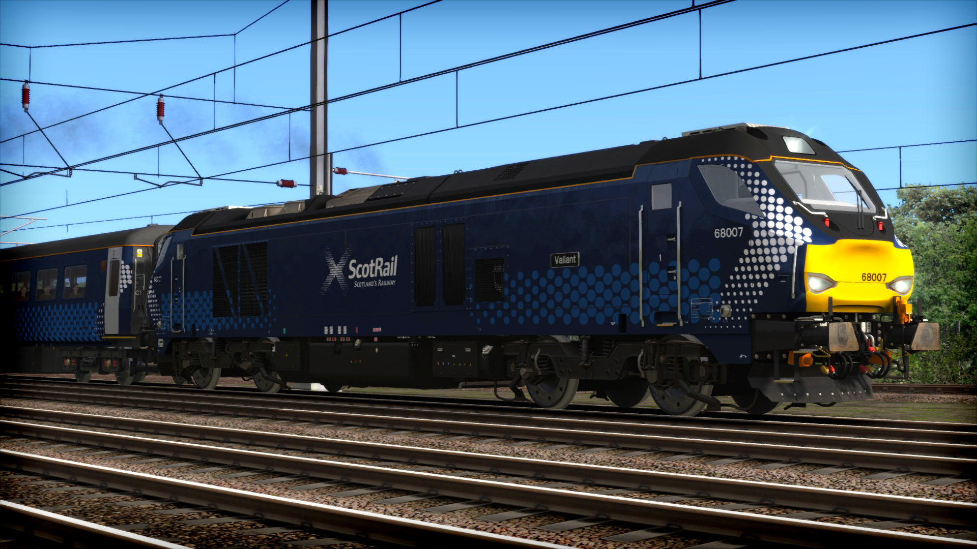 Save 50% on Train Simulator: ScotRail Class 68 Loco Add-on on Steam