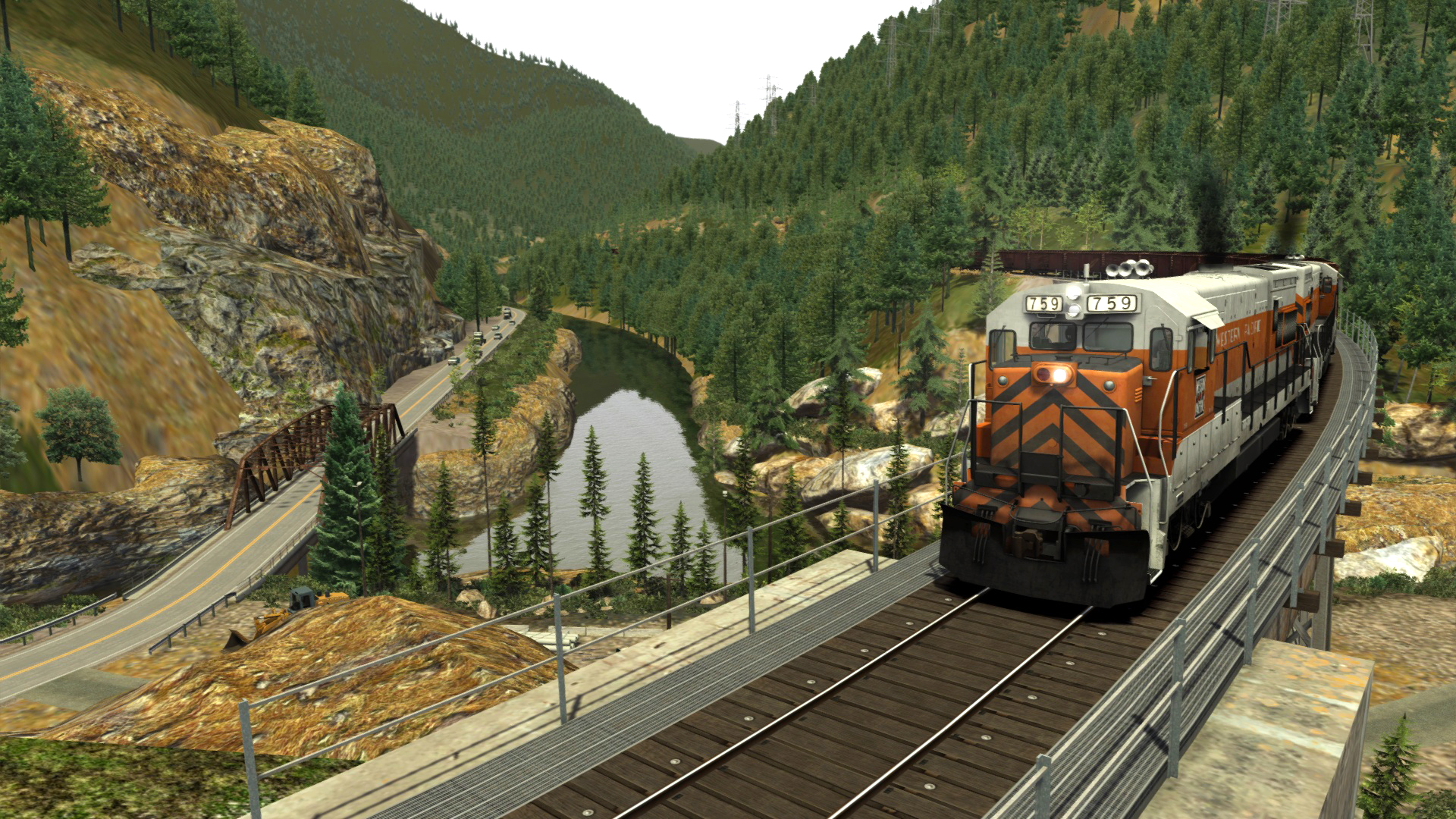 Train Simulator: Feather River Canyon Route Add-On on Steam