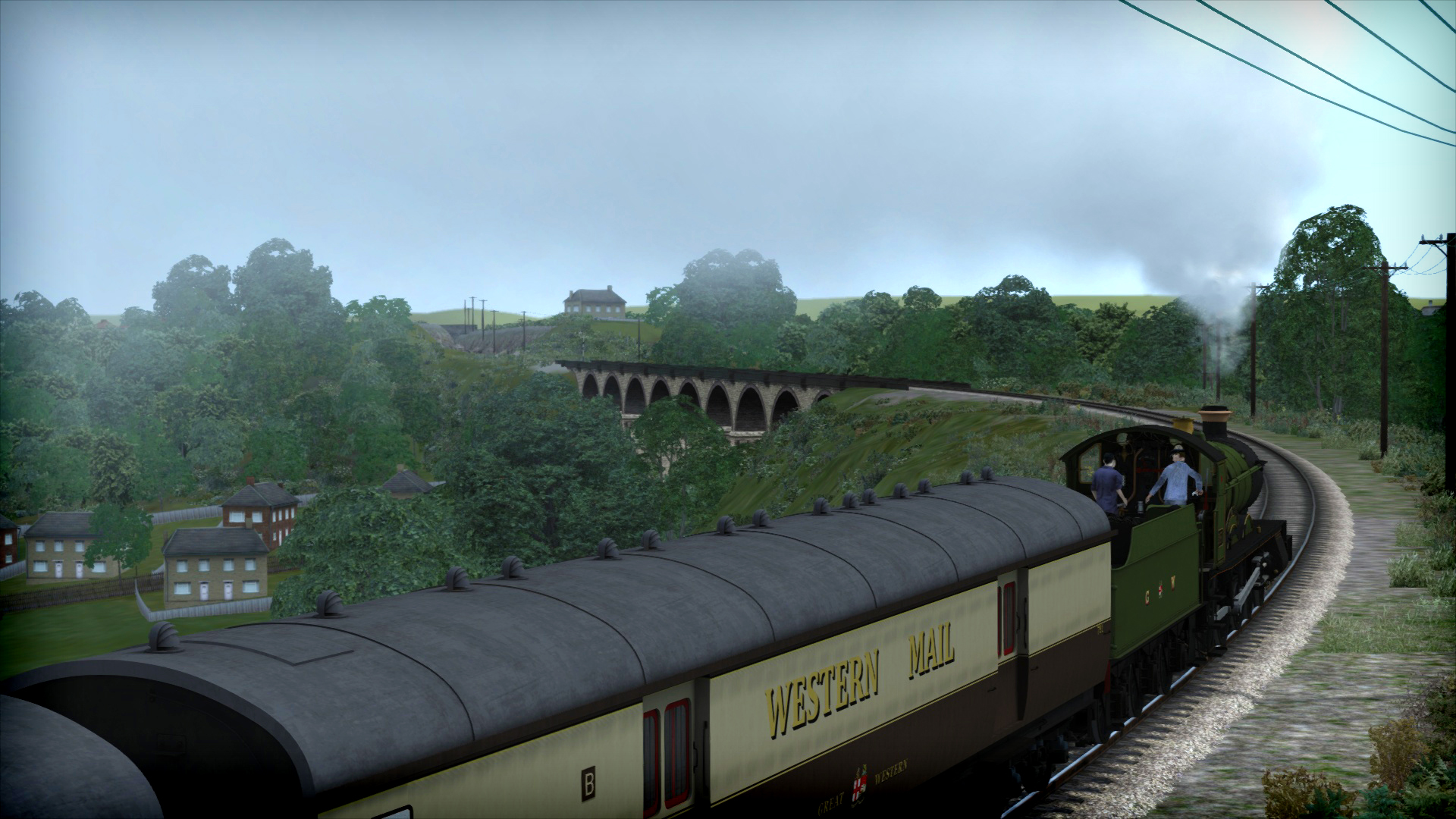 Train Simulator: GWR Saint Class & Travelling Post Office Loco Add-On ...