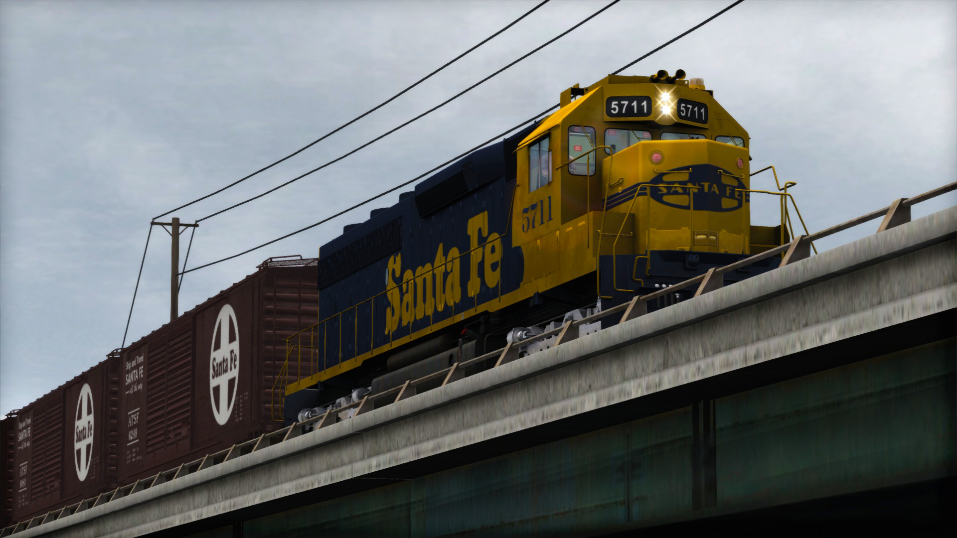 Train Simulator: AT&SF SD45-2 Loco Add-On on Steam