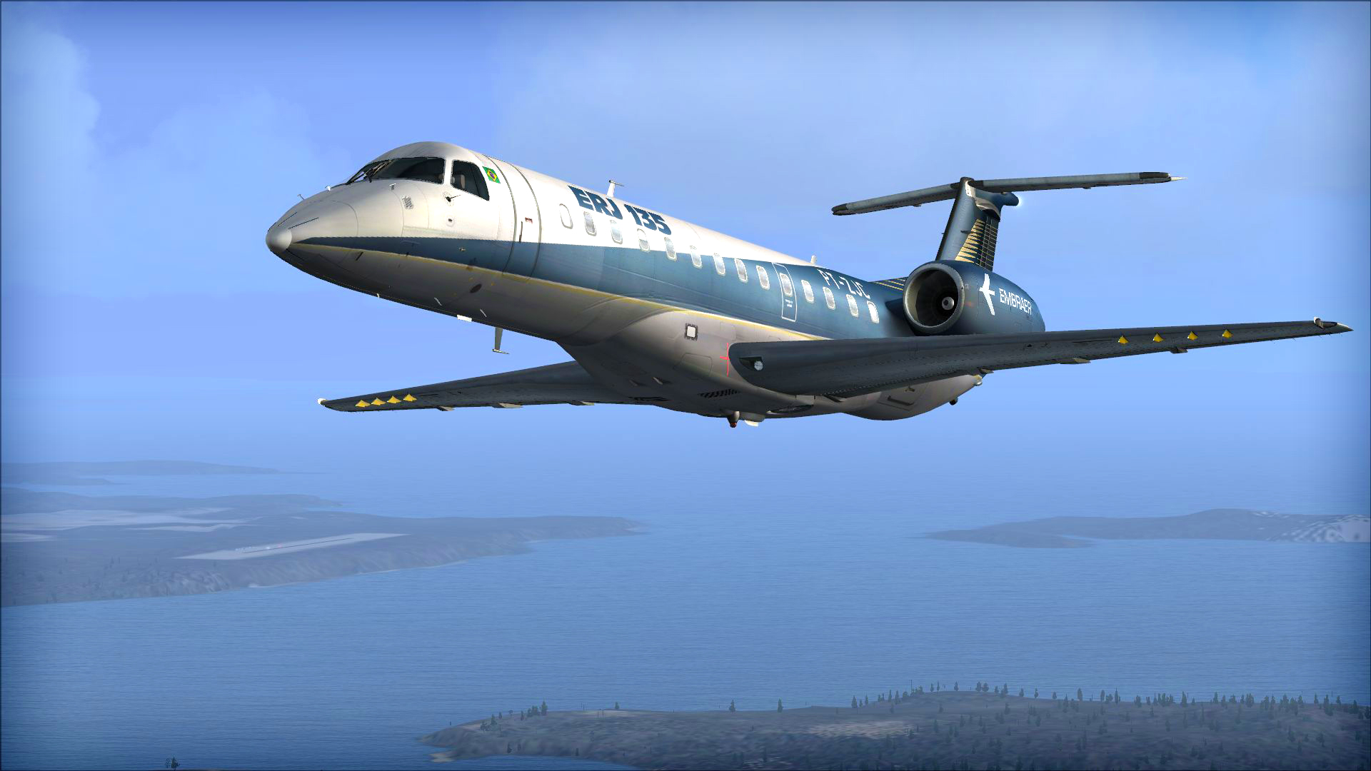 FSX: Steam Edition - Embraer ERJ 135LR & 145XR Add-On on Steam