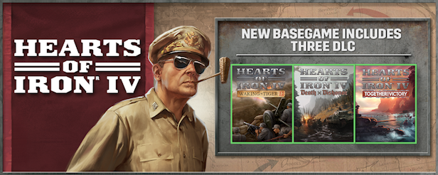 Hearts of Iron IV 상품을 Steam에서 구매하고 70% 절약하세요.