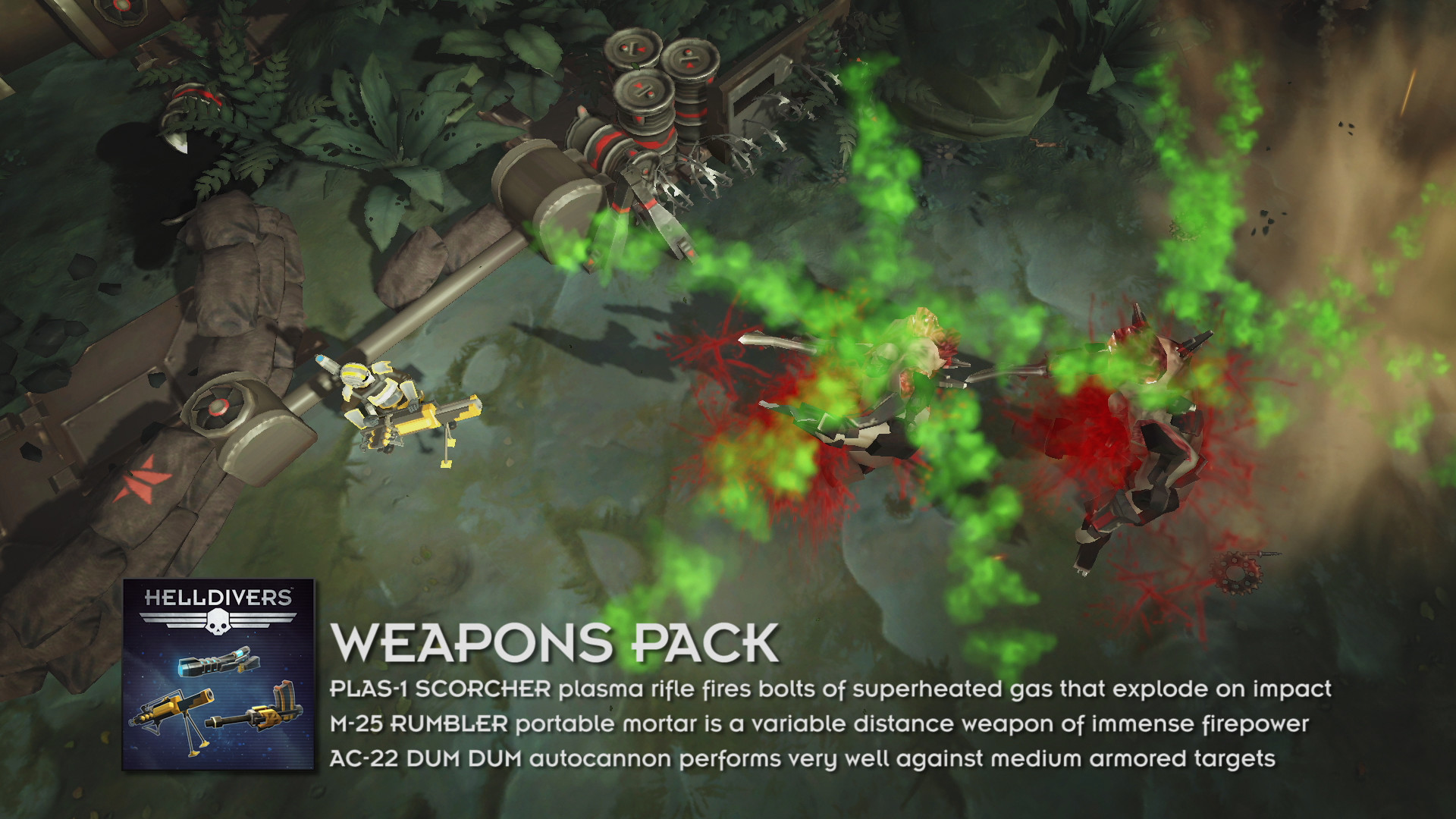 HELLDIVERS™ - Weapons Pack on Steam