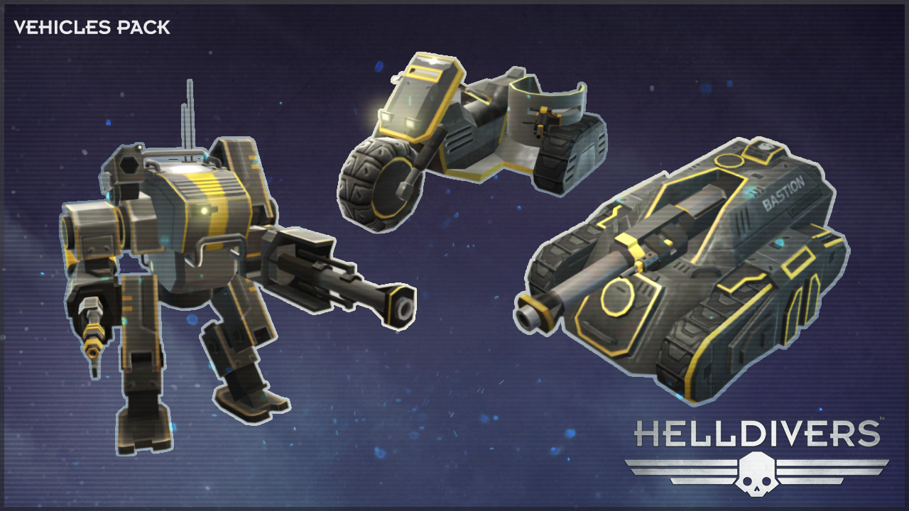 HELLDIVERS™ - Vehicles Pack on Steam