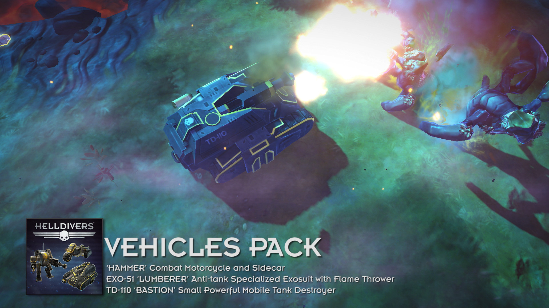 HELLDIVERS™ - Vehicles Pack on Steam