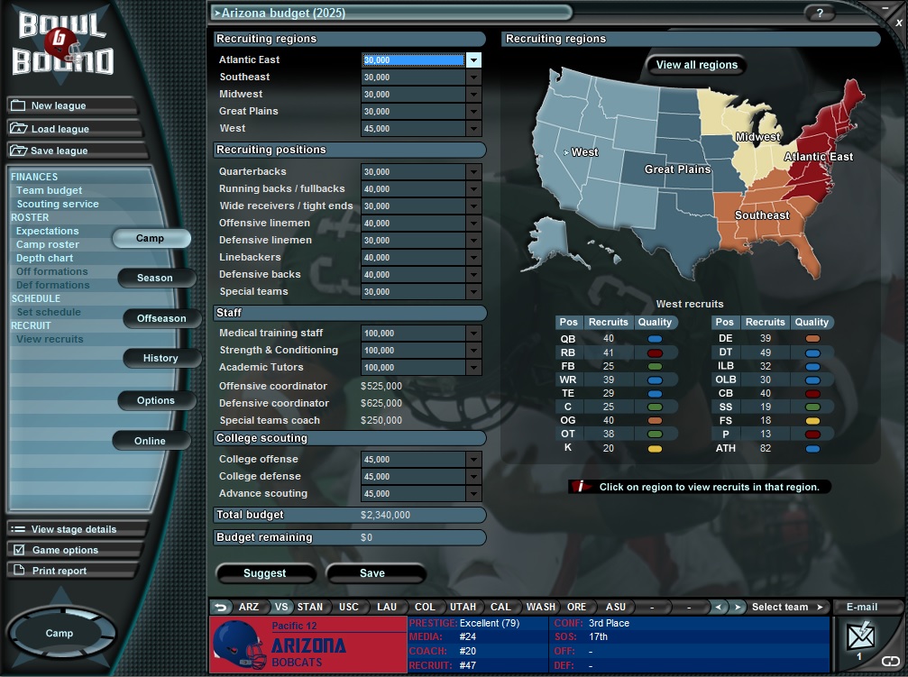 Bowl Bound College Football on Steam