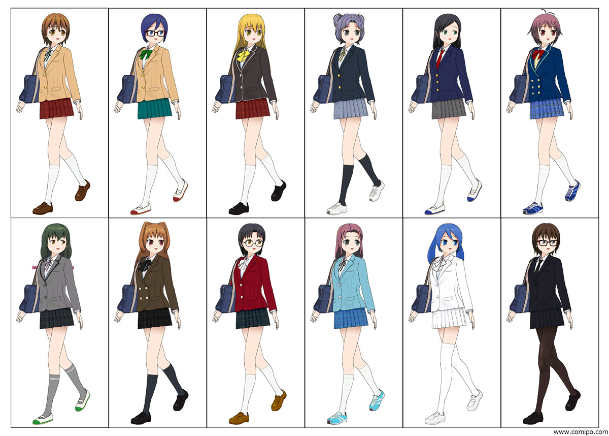 ComiPo!: Blazer & Gakuran on Steam