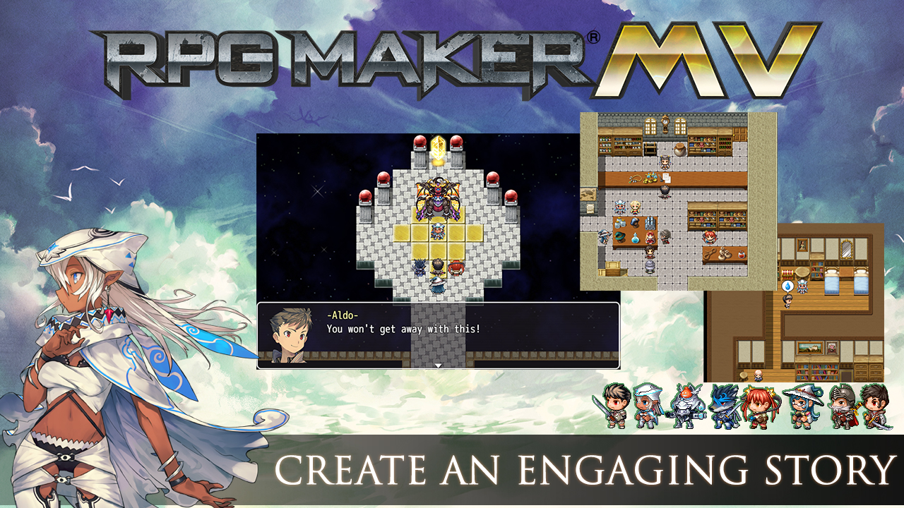 Steam：RPG Maker MV - Cover Art Characters Pack