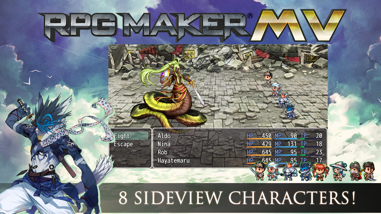Steam：RPG Maker MV - Cover Art Characters Pack