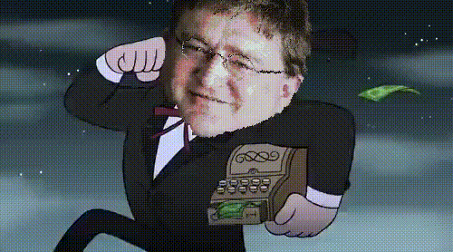 Gaben Steam Sale Gif